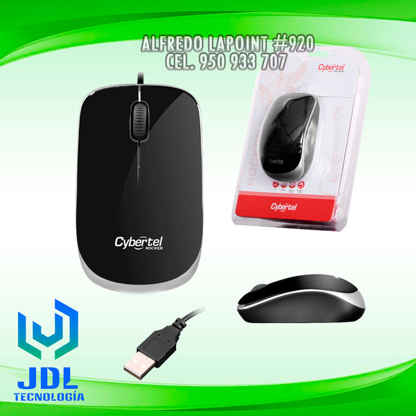 MOUSE CYBERTEL ROCKER – JDL TECNOLOGIA